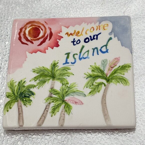 Island Heritage | Accents | Island Heritage Hawaiian Tile Hand Crafted ...